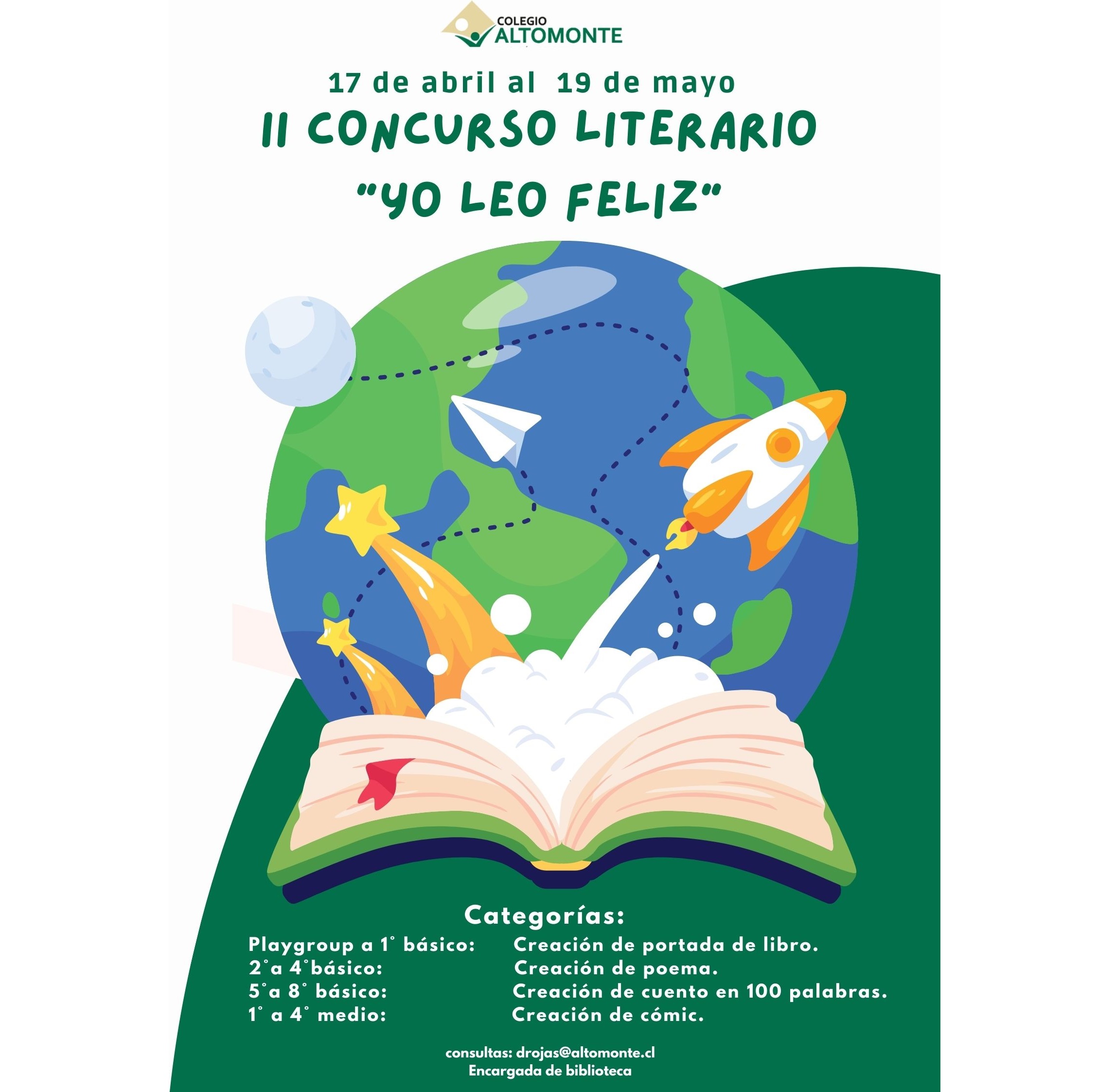 II Concurso literario "yo leo feliz". - Colegio Altomonte